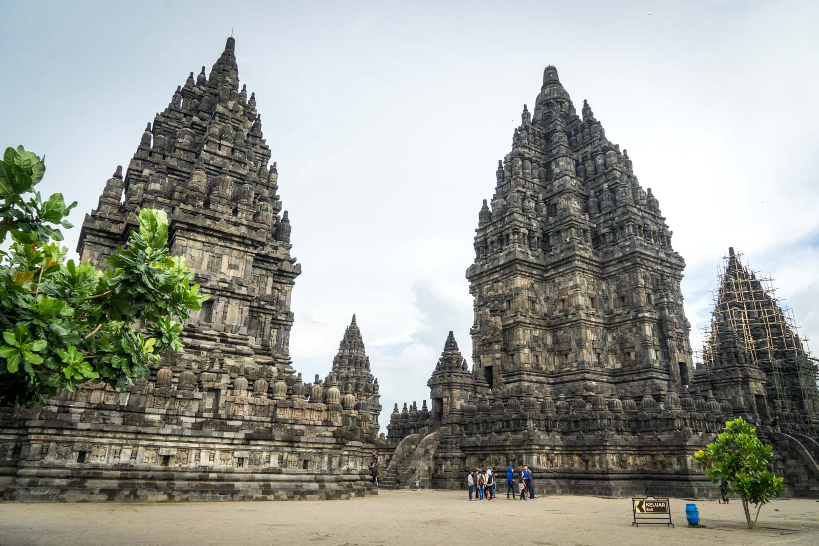 The 9th Century Prambanan Temple Complex, With 154 ft Tall Central ...